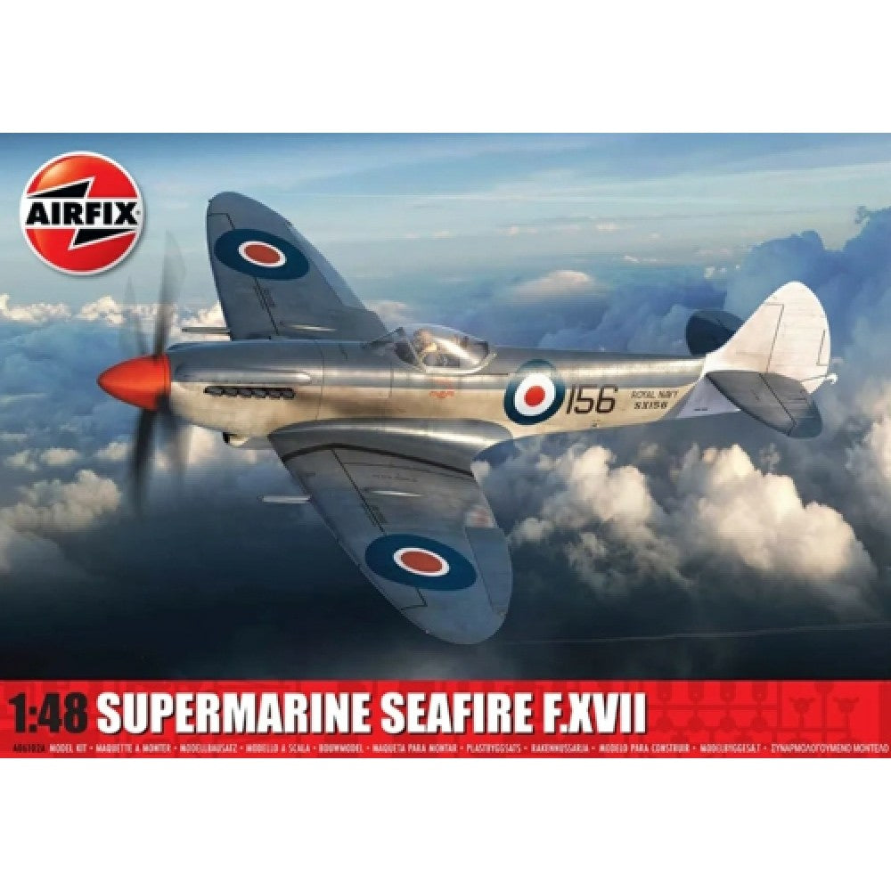 Supermarine Seafire F.XVII (Plastic Kit) Airfix Scale 1/48 – Navy Wings ...