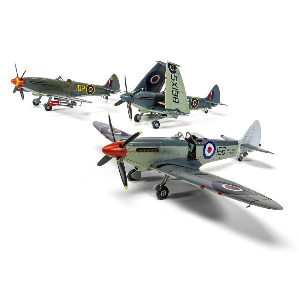 Supermarine Seafire F.XVII (Plastic Kit) Airfix Scale 1/48 – Navy Wings ...