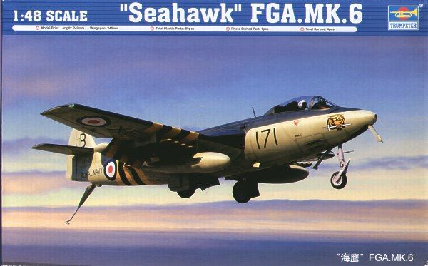 Hawker Seahawk FGA.Mk6 Model Kit Scale 1/48 – Navy Wings Flight Store