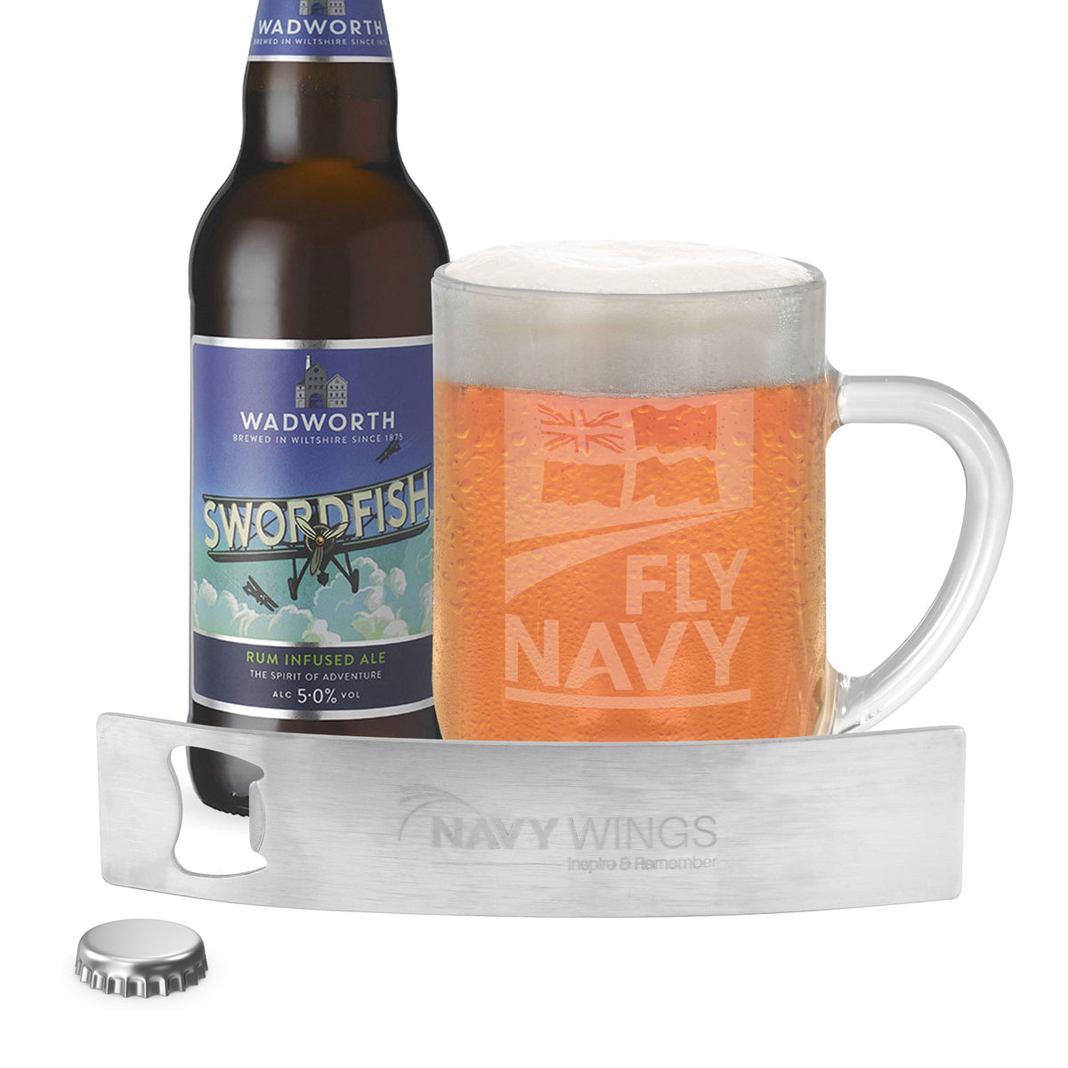 Navy Wings Bar blade Bottle Opener – Navy Wings Flight Store