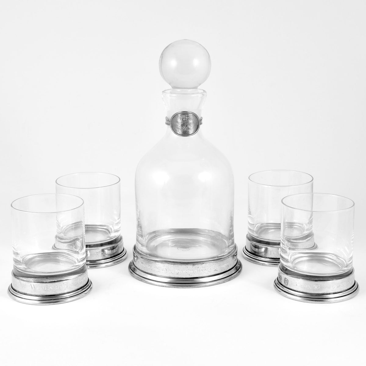 Fleet Air Arm Whisky Glasses and Decanter - Exclusive to Navy Wings ...