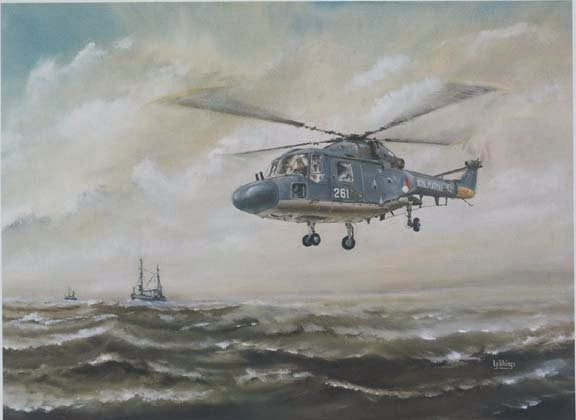 North Sea Fisheries Patrol By David Gibbings MBE. Limited Edition ...