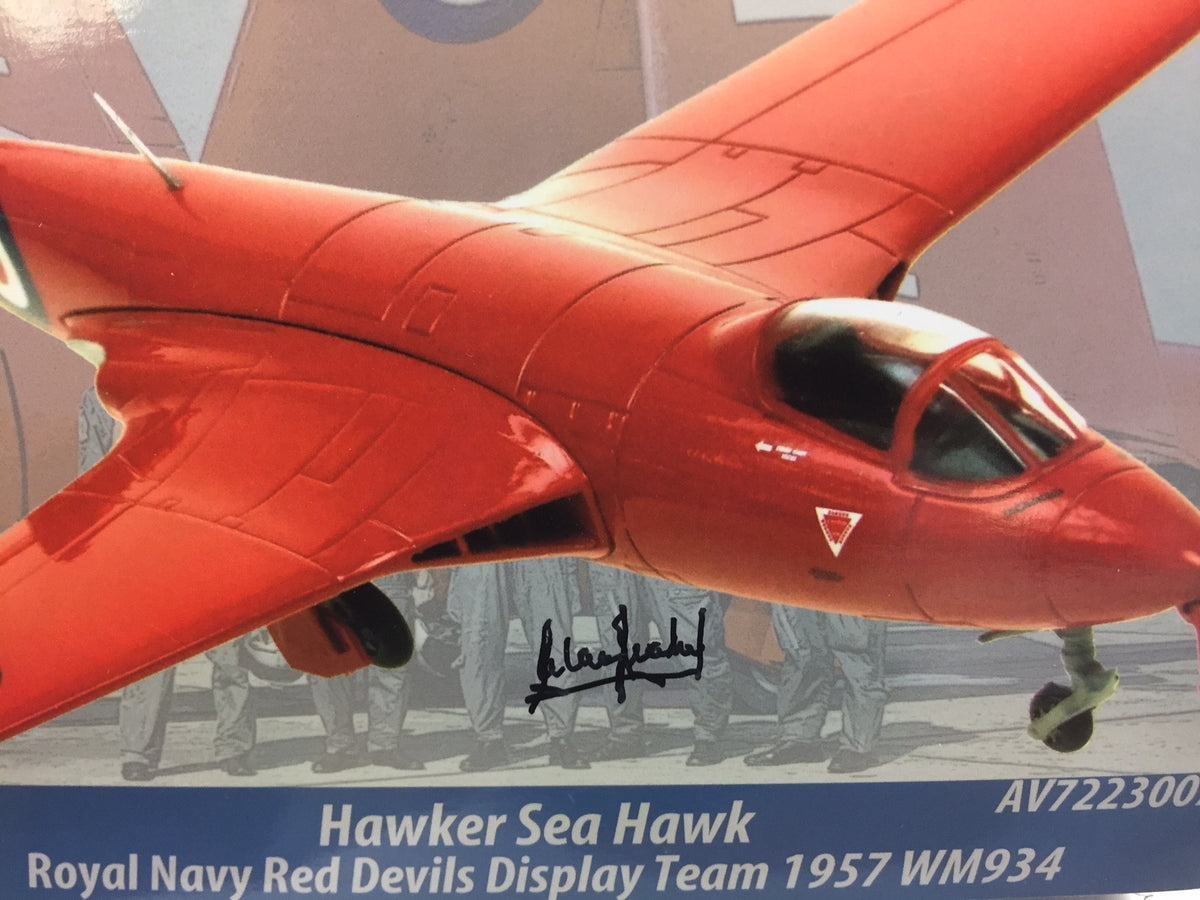 Hawker Sea Hawk: Red Devils Display Team - Diecast Model Scale 1/72 ...